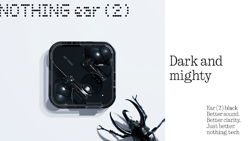 Nothing Ear (2)に新色のブラックが登場 Nothing Xアプリがアップデート、2つの新機能を搭載｜NOTHING ...