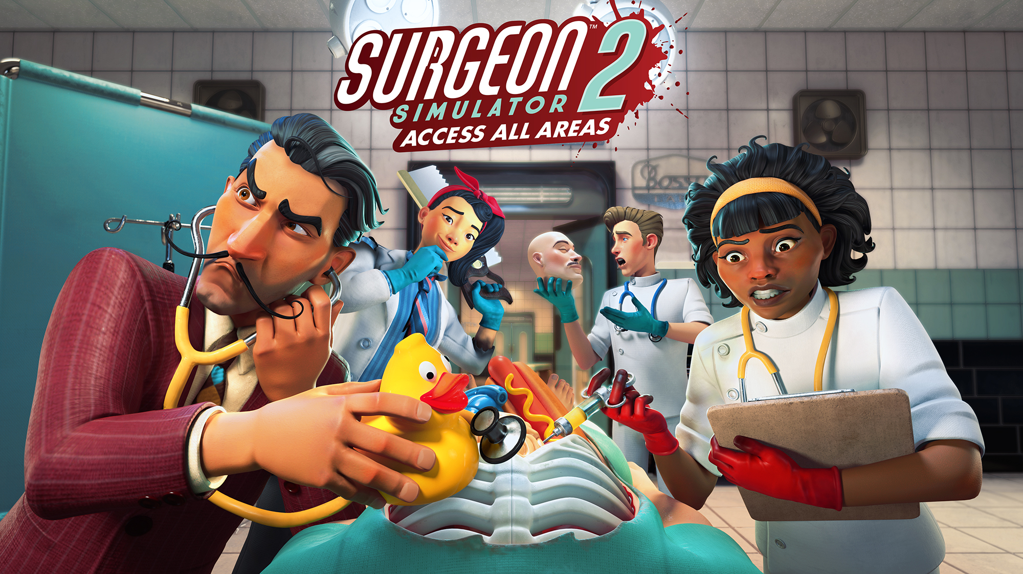 外科手術シミュレーションゲーム『Surgeon Simulator 2: Access All Areas 』9月にSteamで発売、限定 ...