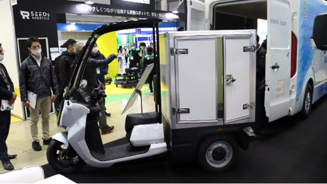 1t積、2t積 EVトラックの展示を行い、物流業界へEV化を後押し｜株式会社 EV モーターズ・ジャパンのプレスリリース