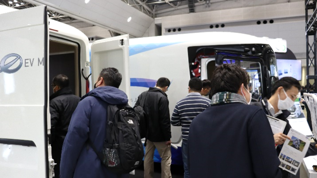 1t積、2t積 EVトラックの展示を行い、物流業界へEV化を後押し｜株式会社 EV モーターズ・ジャパンのプレスリリース