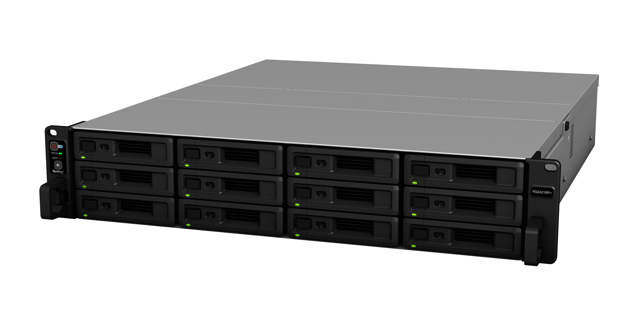 Synology社製、優れた拡張性とパフォーマンスを備えた2Uラックマウント型ストレージキット「RackStation RS2421 ...