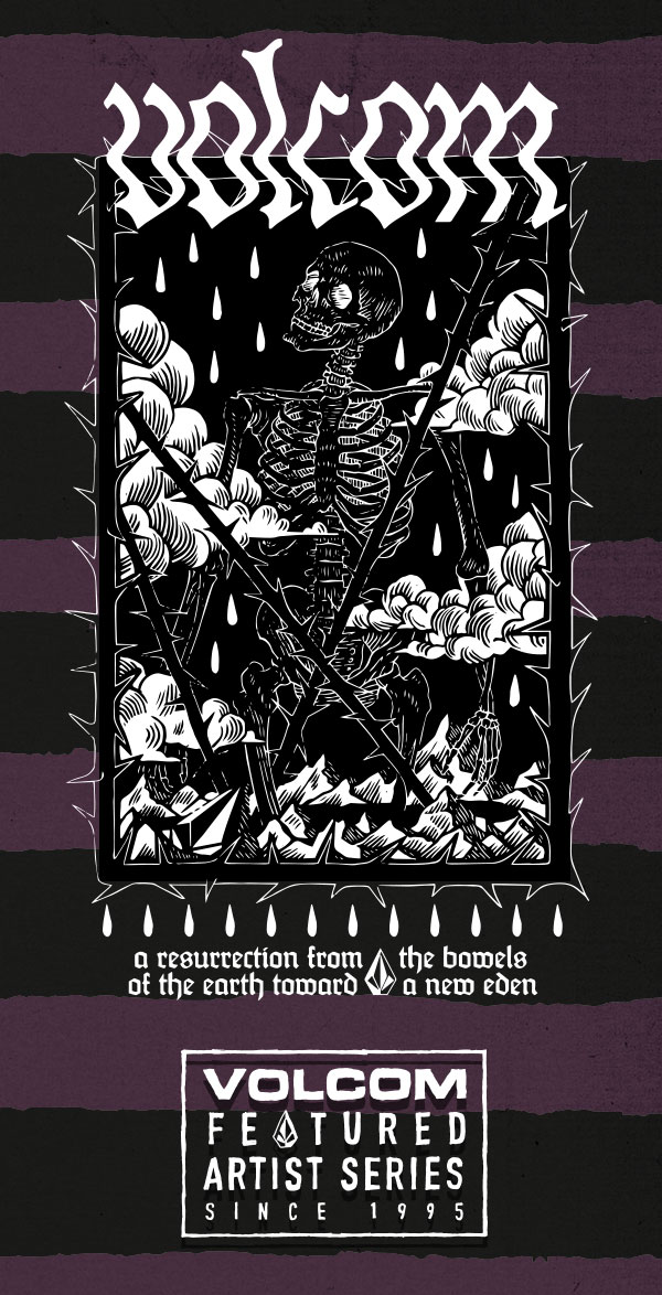 VOLCOM フィーチャードアーティスト 第一弾「VADERETRO」コレクション リリース!!｜リバレイティッドブランズジャパン合同会社の ...