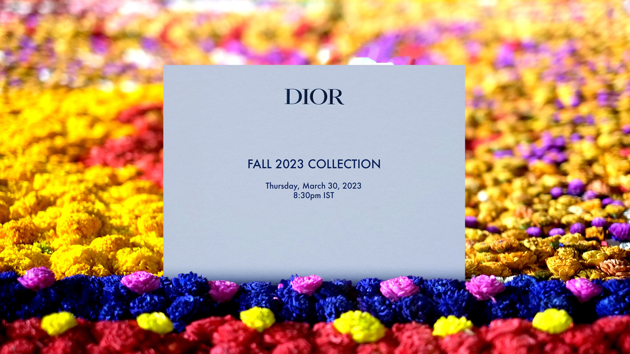 【DIOR】3月30日 24時（日本時間）より、 2023年フォール コレクションをライブ配信｜クリスチャン・ディオール合同会社のプレスリリース