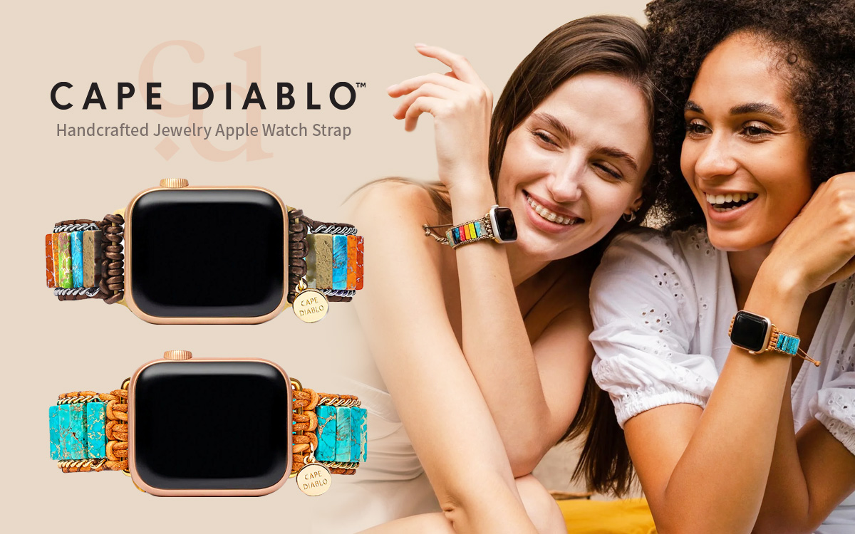 CAPE DIABLO、アクセサリー感覚で身に着ける、天然石のApple Watchバンド発売｜ロア・インターナショナルのプレスリリース