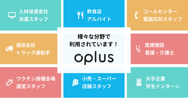 シフト・勤怠管理DXサービス「oplus」、導入社数20,000社を突破！省人化・省力化を推進するツールとして利用が拡大｜Oplus株式会社のプレスリリース