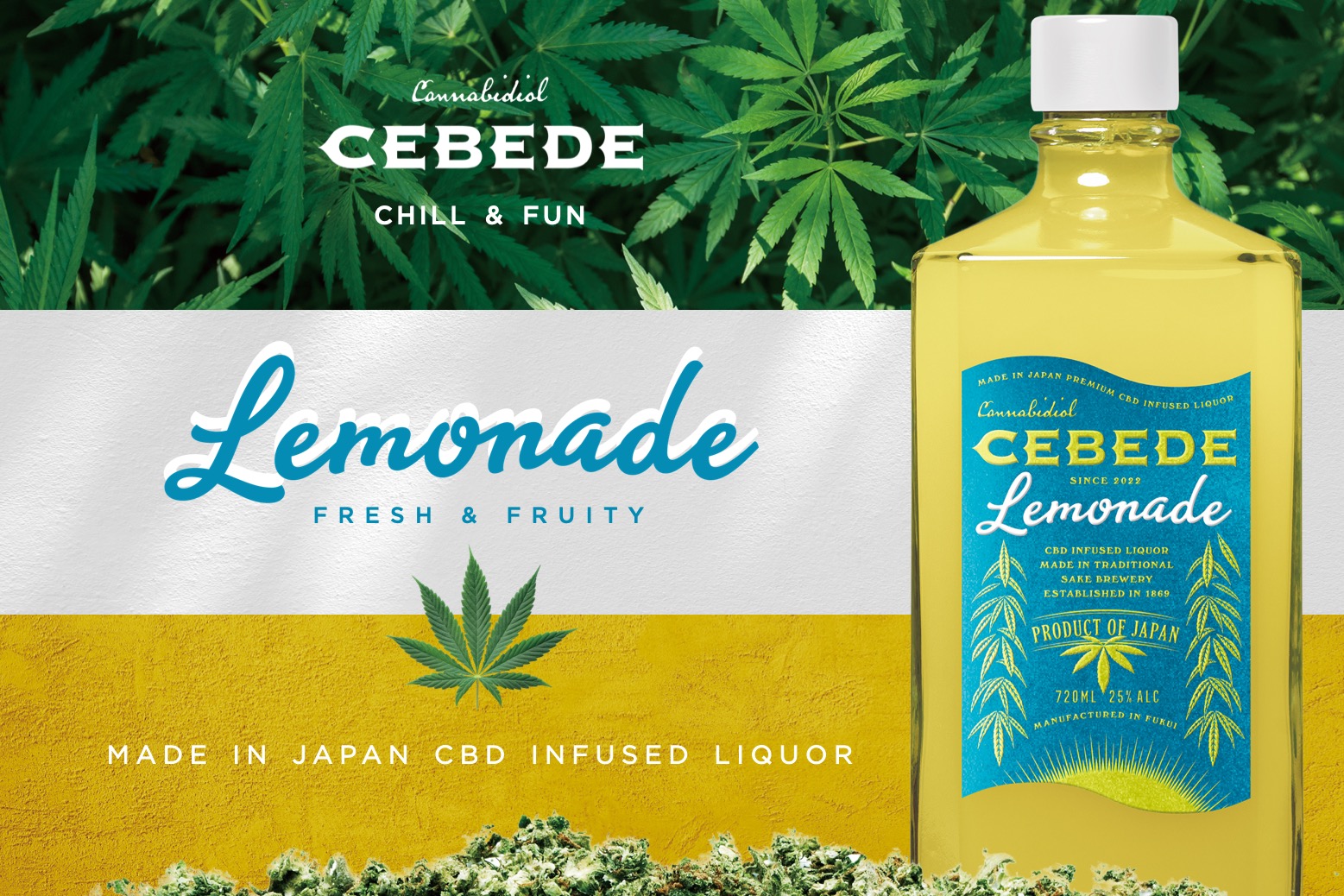 大麻から抽出される合法成分CBDを配合した日本初国産リキュールブランド「セベデ」から新フレーバー「セベデレモネード」発売｜ADIATE株式会社 ...