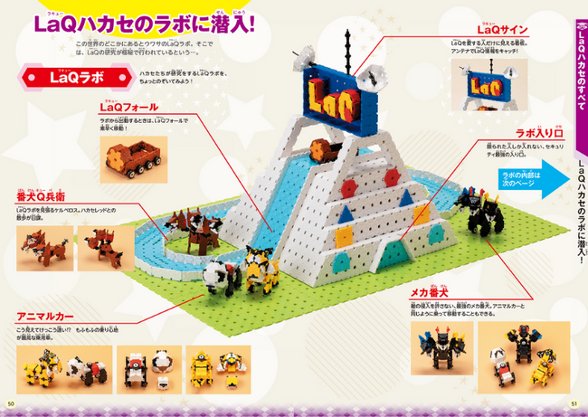 日本生まれのブロック玩具LaQ（ラキュー）30周年記念！LaQ公式ガイドブック「LaQプレミアム」発売 (2024年2月5日) - エキサイトニュース