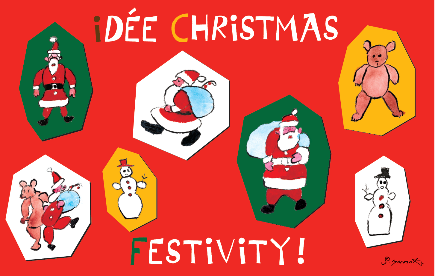 SAMIRO YUNOKI × IDÉE CHRISTMAS『FESTIVITY !』開催のお知らせ｜株式会社良品計画のプレスリリース