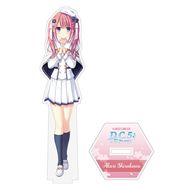 『D.C.5 ～ダ・カーポ5～』「桜来瑞花」「八坂愛乃亜」「常坂雪那」「白河灯莉」「八坂可子」アクリルスタンドが登場！【株式会社コスパ】｜コスパグループ株式会社のプレスリリース