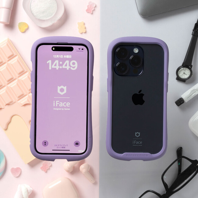 iPhone14シリーズの新色におすすめ！iFace Reflectionケースにパープルが新登場｜Hameeのプレスリリース