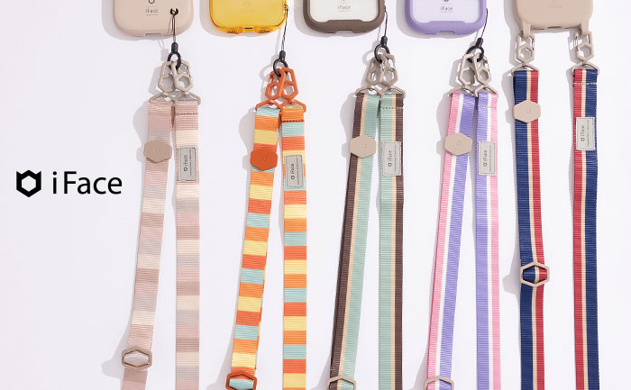 モバイルアクセサリーブランド「iFace（アイフェイス）」ファッション感覚に変えて楽しめるショルダーストラップ 新デザインが登場｜Hameeのプレスリリース