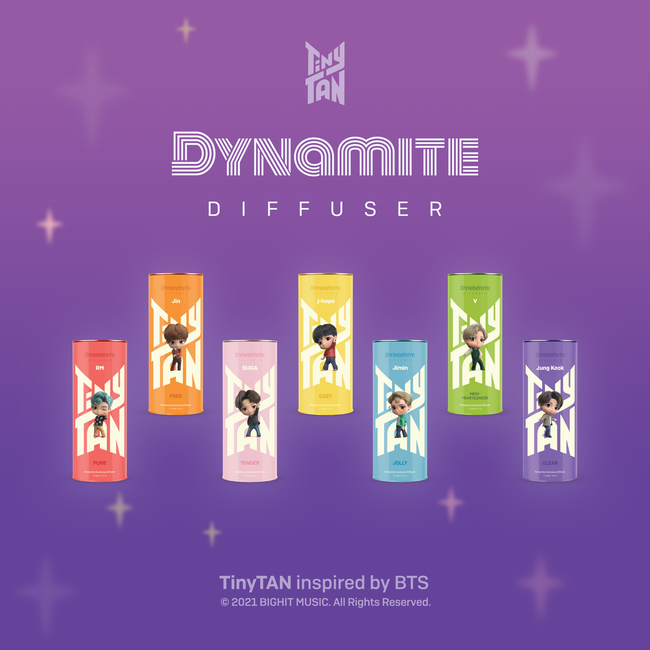 株式会社TRIP ONは、【BTS TinyTAN - VISSLA Dynamite Diffuser】を公式サイトで販売開始！：マピオンニュース