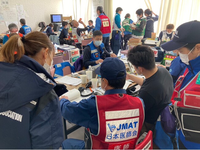 令和6年能登半島地震 被災地の医療を支える～全国の医師会からのJMAT派遣2.（栃木県医師会JMAT）：マピオンニュース