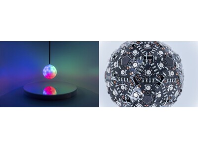 手のひらサイズで全天球フルカラー。アブストラクトエンジン オリジナル全方位照明「PixOrb」を開発 企業リリース | 日刊工業新聞 電子版