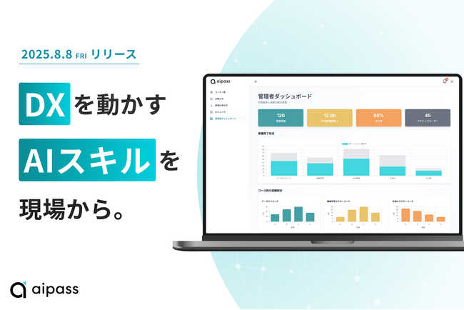 社内の実データと課題を起点に、DXを推進する企業向けオンラインAIスキル学習サービス「aipass」正式サービス開始：東京新聞 × PR TIMES：東京新聞デジタル