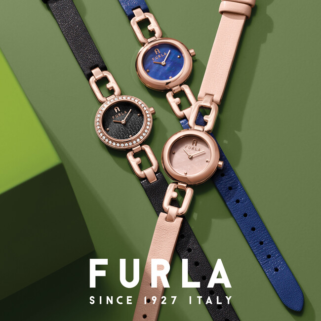 FURLA (フルラ)から、 マザーオブパール文字盤が上品で華やかな新作ウォッチ 『 FURLA ARCO CHAIN (フルラ アルコ チェーン) 』 が10月20日(金)に発売！：マピオンニュース