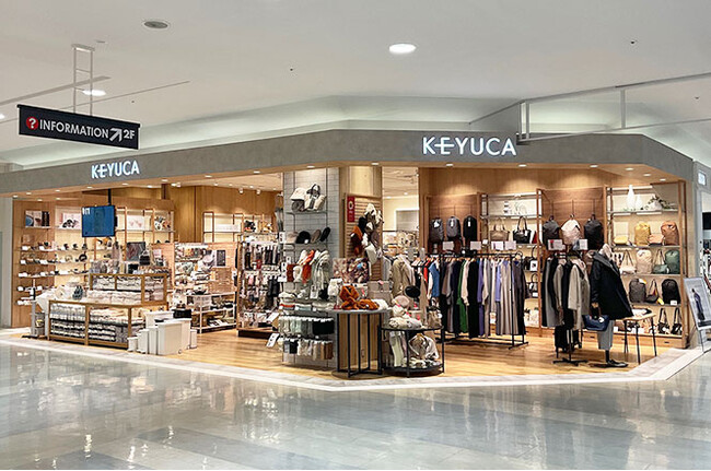 ライフスタイルショップKEYUCA 岡山県倉敷市エリアに「イオンモール倉敷店」をオープンしました。：マピオンニュース