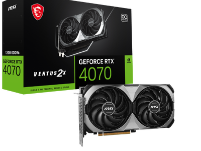 MSI、NVIDIA(R)の 「GeForce RTX(TM) 4070」 を採用したグラフィックスカード「GeForce RTX(TM ...