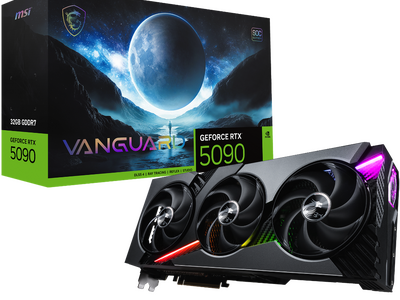 「GeForce RTX(TM) 5090 32G VANGUARD SOC LAUNCH EDITION」、「GeForce RTX(TM ...