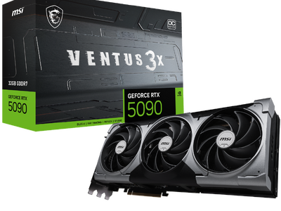 MSI、GeForce RTX(TM) 50シリーズ搭載のグラフィックスカード「GeForce RTX(TM) 5090 32G VENTUS ...