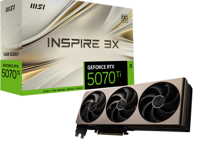 MSI、GeForce RTX(TM) 5070 Tiを搭載したグラフィックスカード「GeForce RTX(TM) 5070 Ti 16G ...