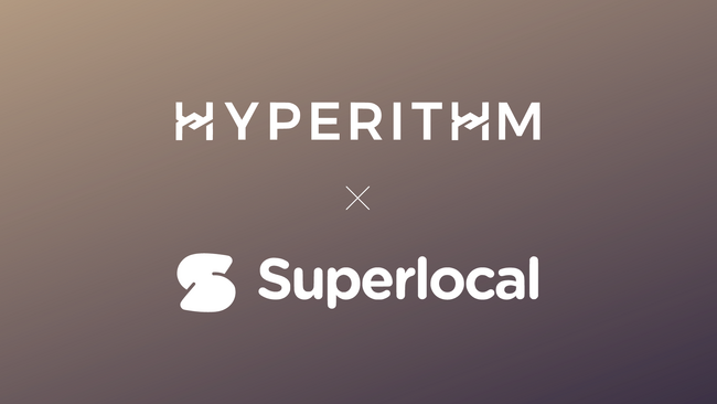 Hyperithm、写真を投稿してポイントを得られるWeb3SNSアプリ「Superlocal」に出資：マピオンニュース